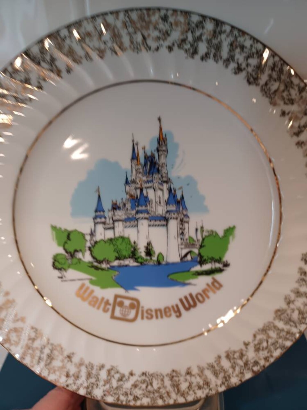 Vintage Collectible Walt Disney World Plate - Etsy