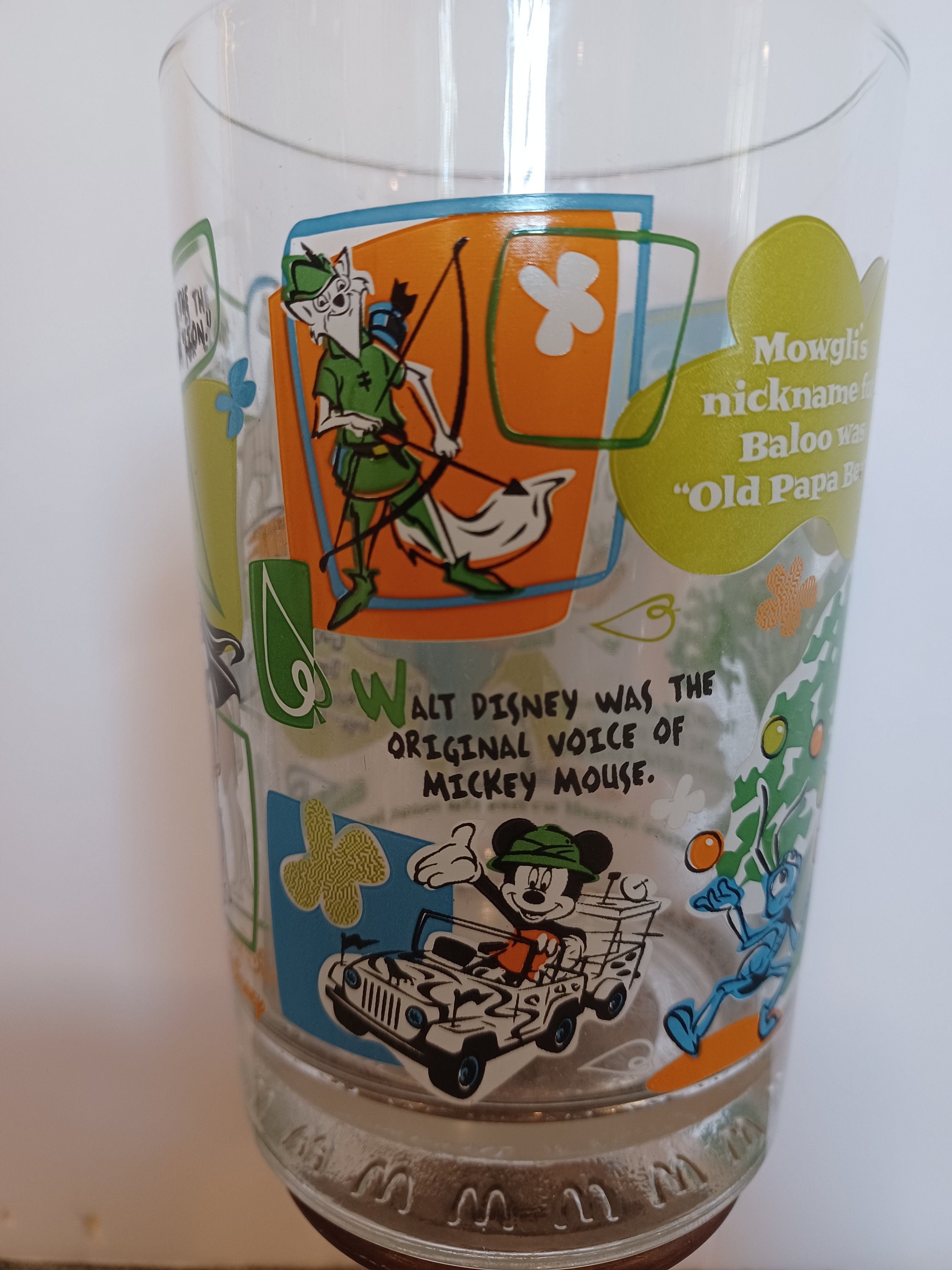 Mcdonald's 100 Years of Disney Glass - Etsy