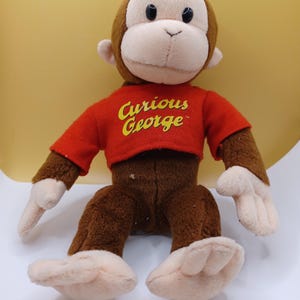 Vintage Applause Curious George Plush Toy - Etsy