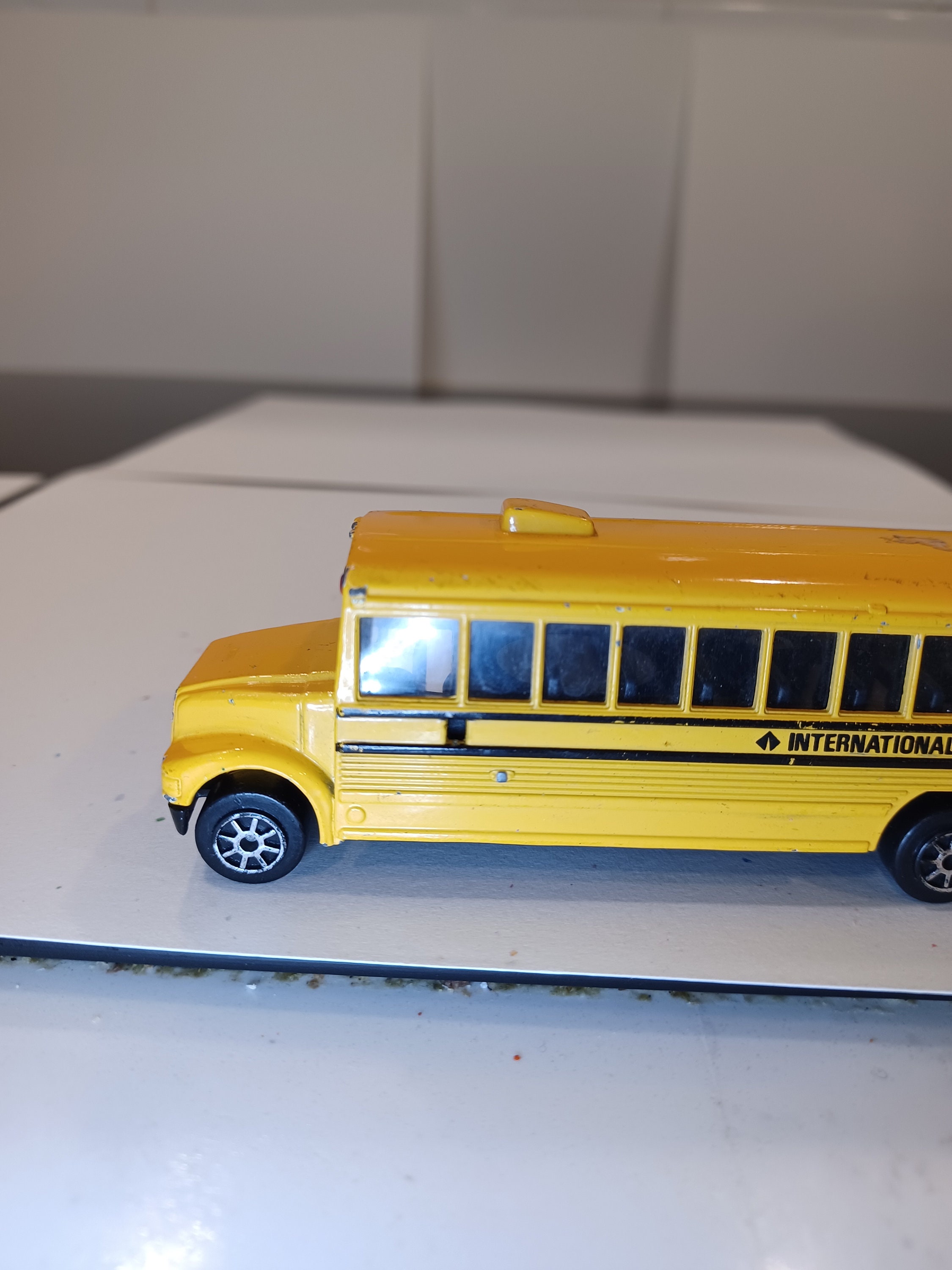 International Die-cast School Bus - Etsy
