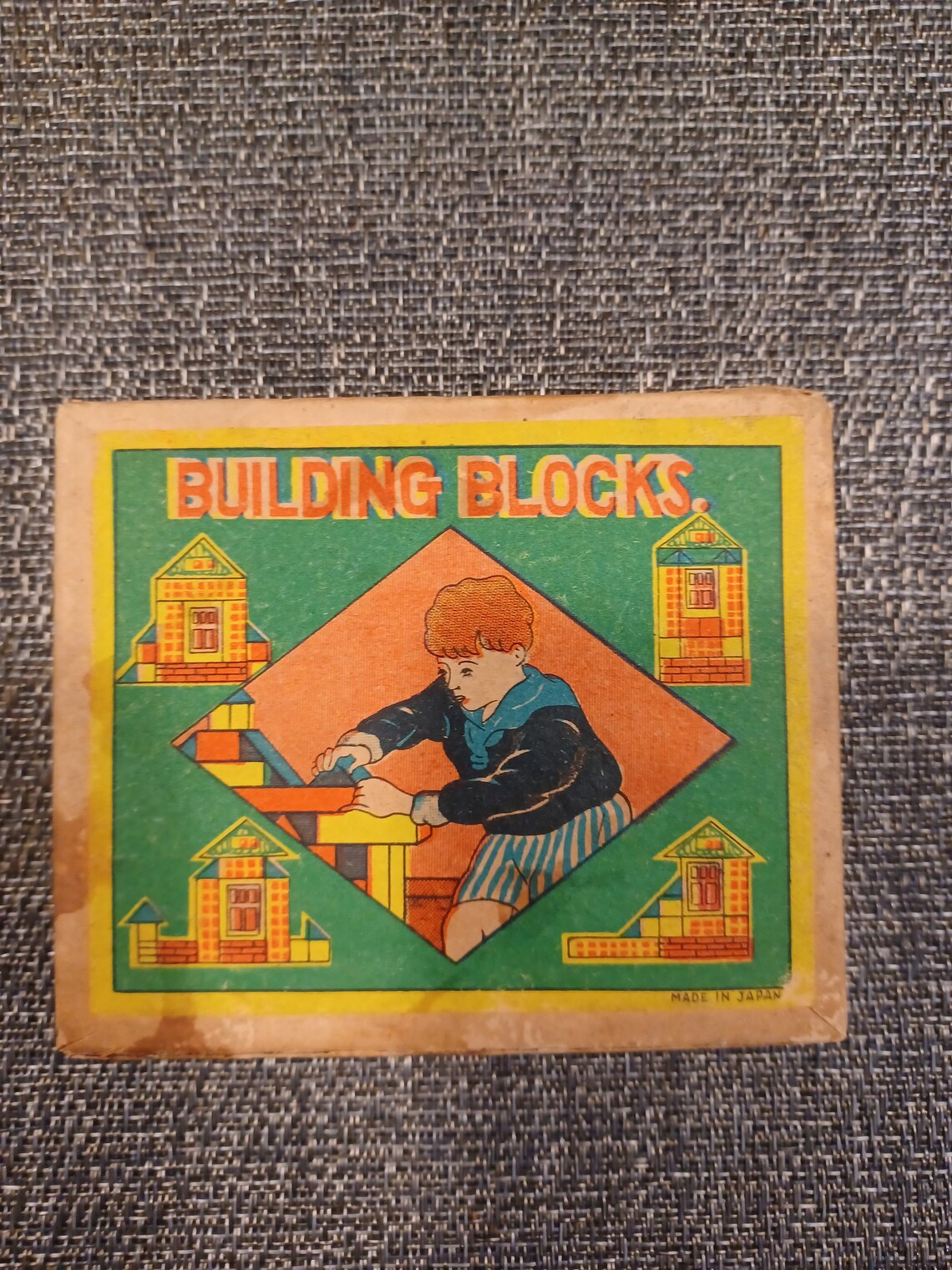 Vintage Japan Building Blocks, Miniature - Etsy