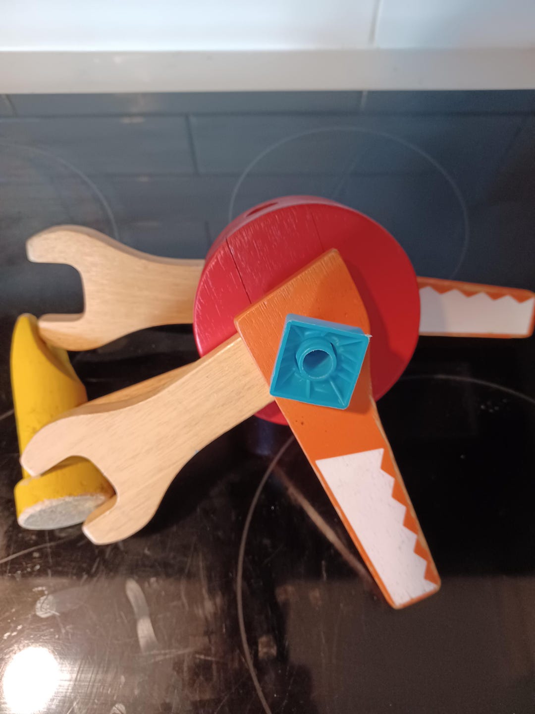 Vintage Mattel Inc Wooden Tool Set 1971 - Etsy