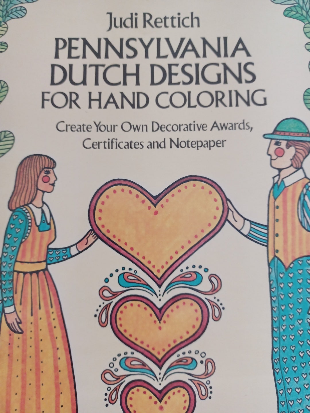 Pennsylvania Dutch Designs for Hand Coloring, Vintage - Etsy