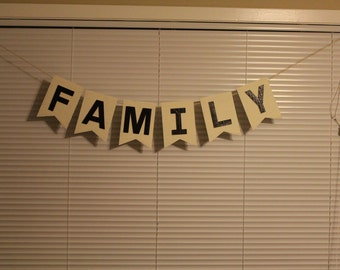 Family photo prop | Etsy