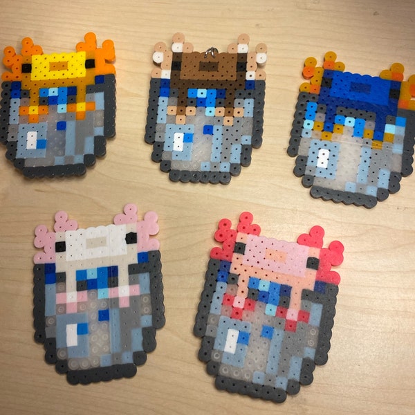 Perler Bead Keychain - Etsy