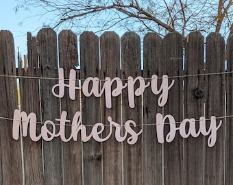 Love Mom Banner | Etsy