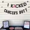 Cancer Survivor Party Decorations, Cancer Free Party Banner and ...