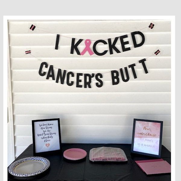 Cancer Free Party - Etsy