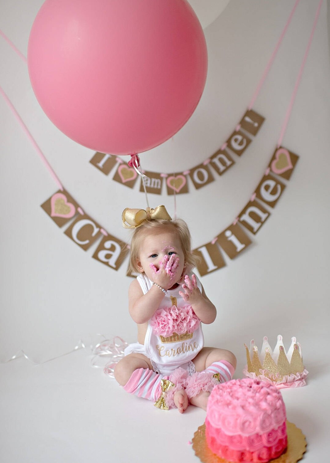 Custom Name Banner / I Am One! / Baby Shower Banner / Nursery / Baby's ...