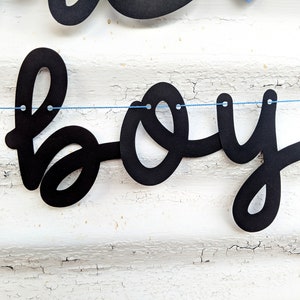 Welcome Baby Boy Banner ∙ Baby Shower Banner ∙ Nursery Room Decoration ...