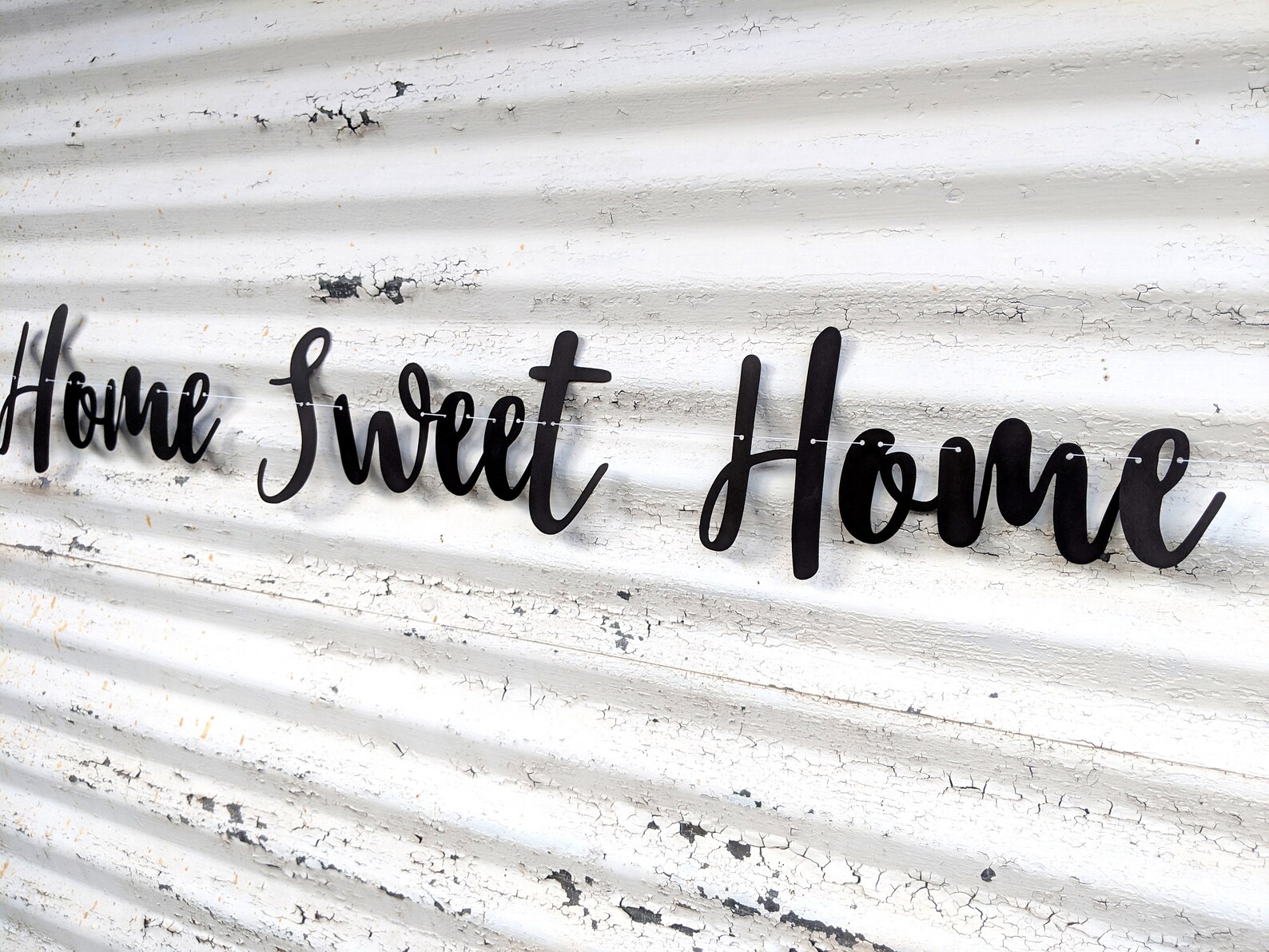 Home Sweet Home ∙ Rustic Sign ∙ Rustic Garland ∙ Fireplace Decoration ∙ ...
