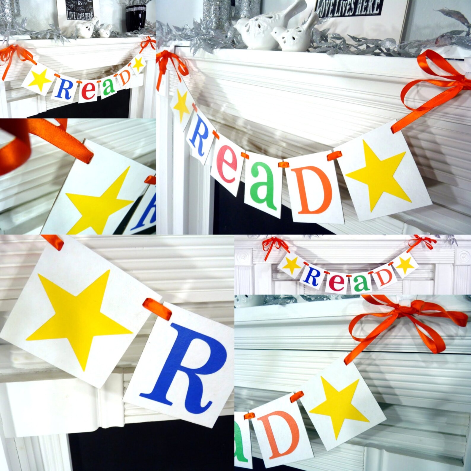 Teacher Gift / Read Sign / Garland / Classroom Decor / Back to School ...