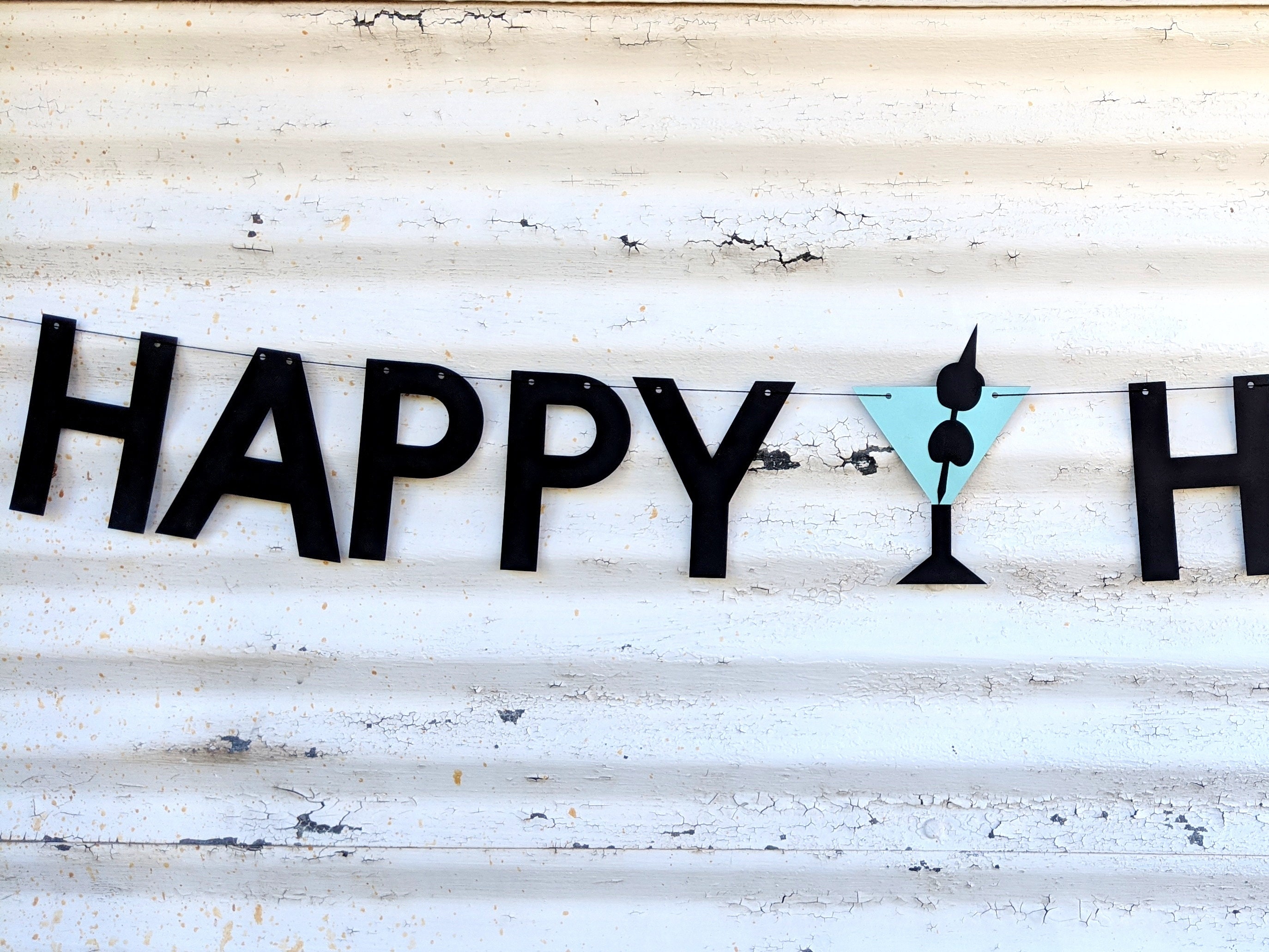 Happy Hour Banner ∙ Happy Hour Party Banner ∙ Virtual Party Decor ∙ ...