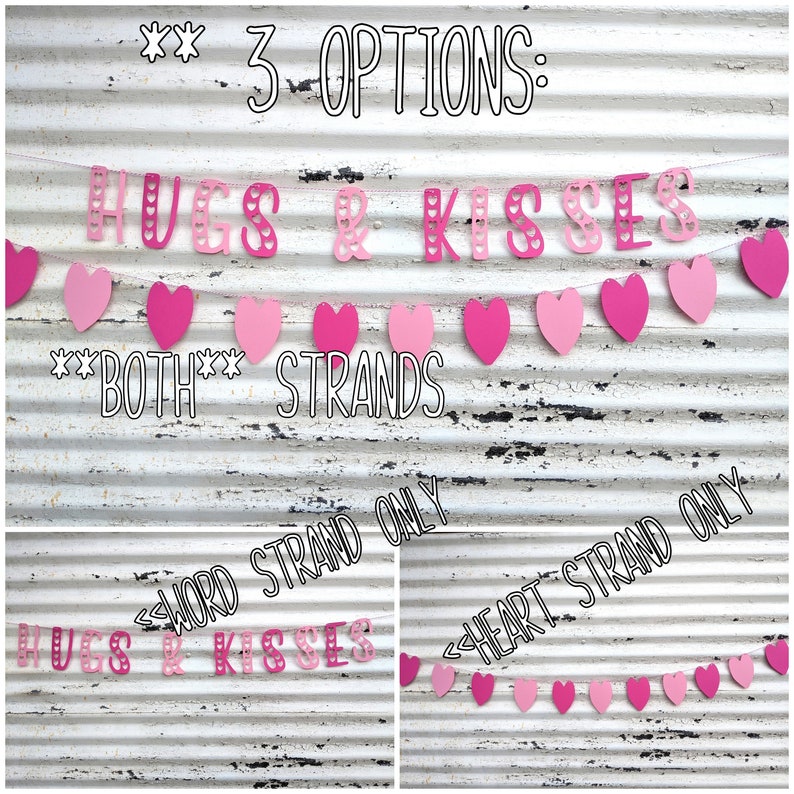 Valentine's Decoration Banner / I Heart You / Valentine Banner ...
