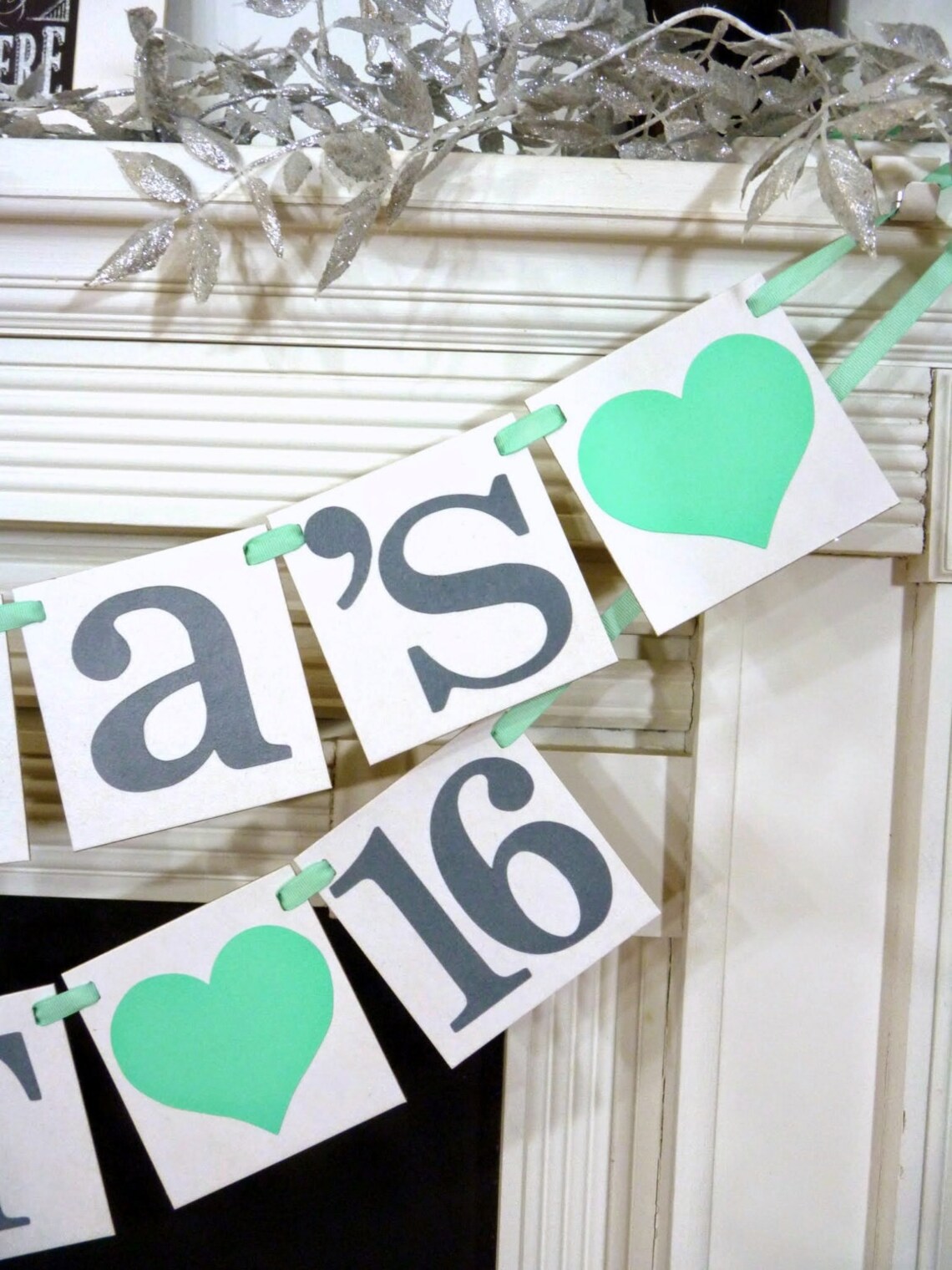 SWEET 16 BANNER Sign Custom Name Personalized Sweet 16 - Etsy