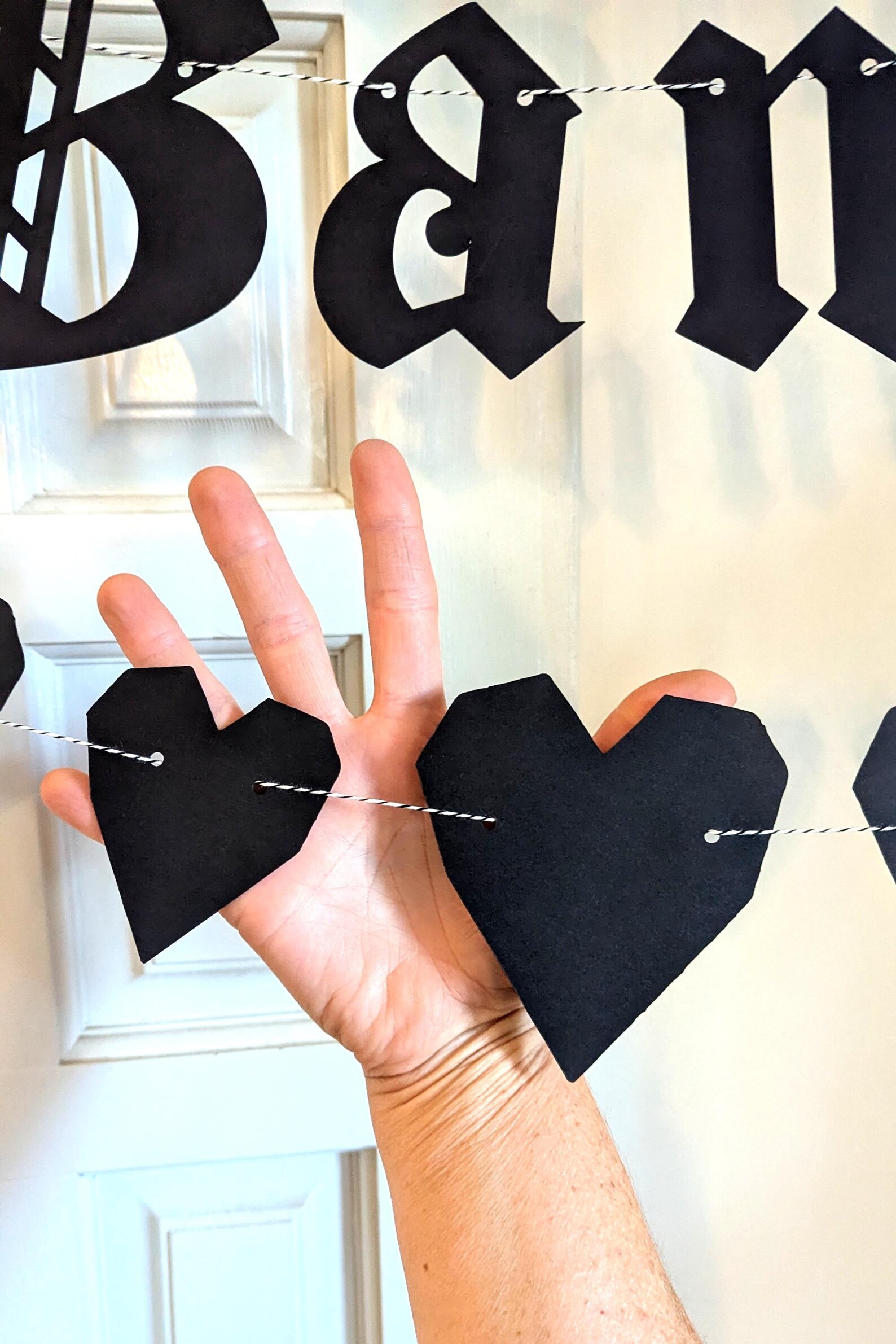 Custom Goth Banner - Blackletter, Old English - Personalized & Pre ...