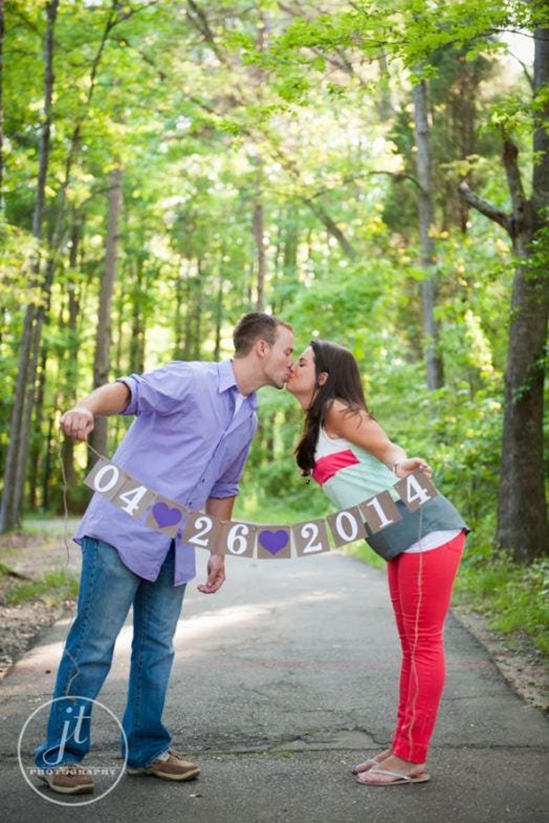 Save the Date Banner / Wedding Garland / Save the Date Props / Diy ...