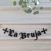 La Bruja Banner ∙ the Witch Banner ∙ Gothic Letters ∙ Emo Banner ∙ Old ...