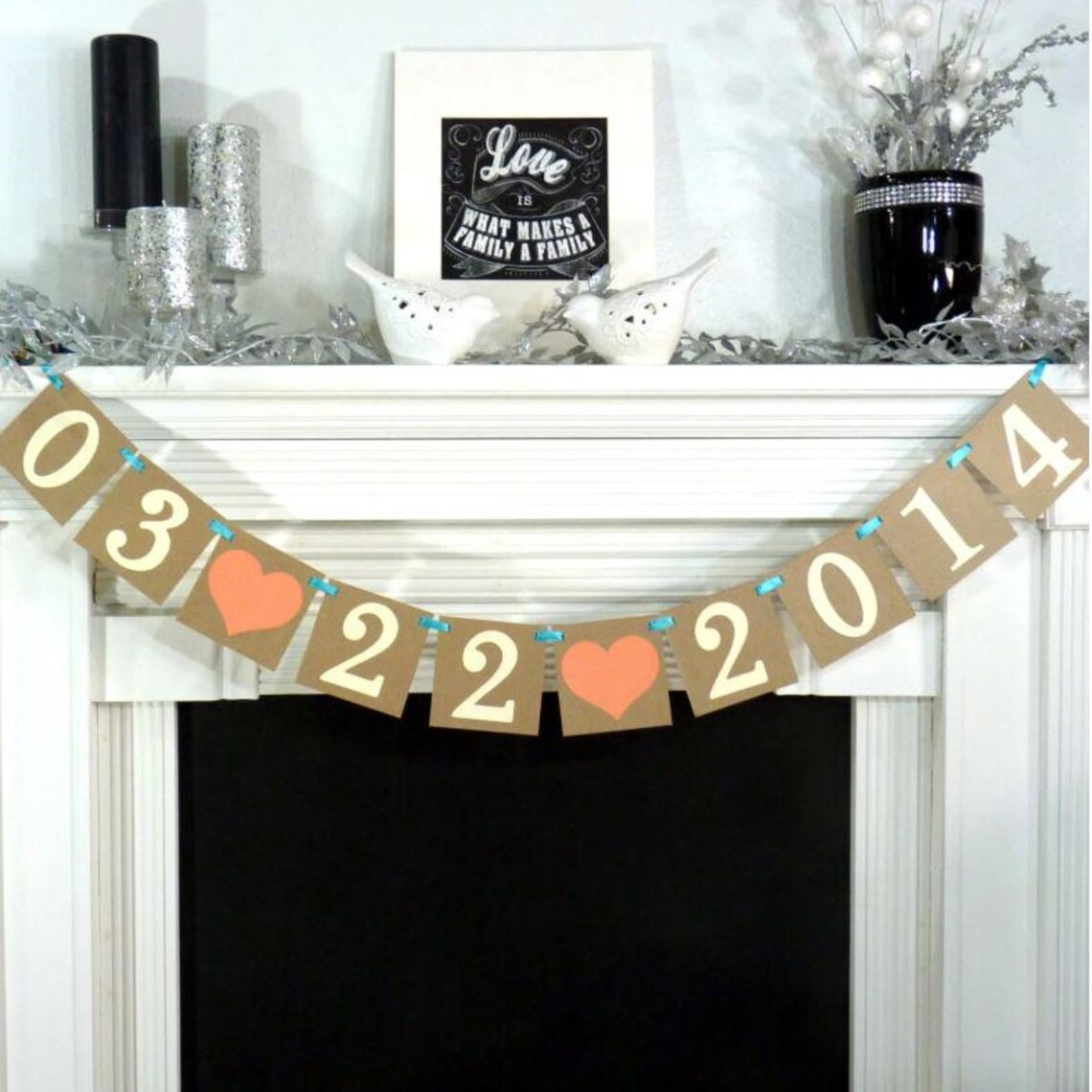 Save the Date Banner / Wedding Garland / Save the Date Props / Diy ...