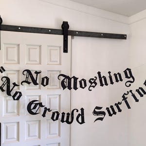 No Moshing No Crowd Surfing / Warped Tour Themed Bachelorette / Warped ...