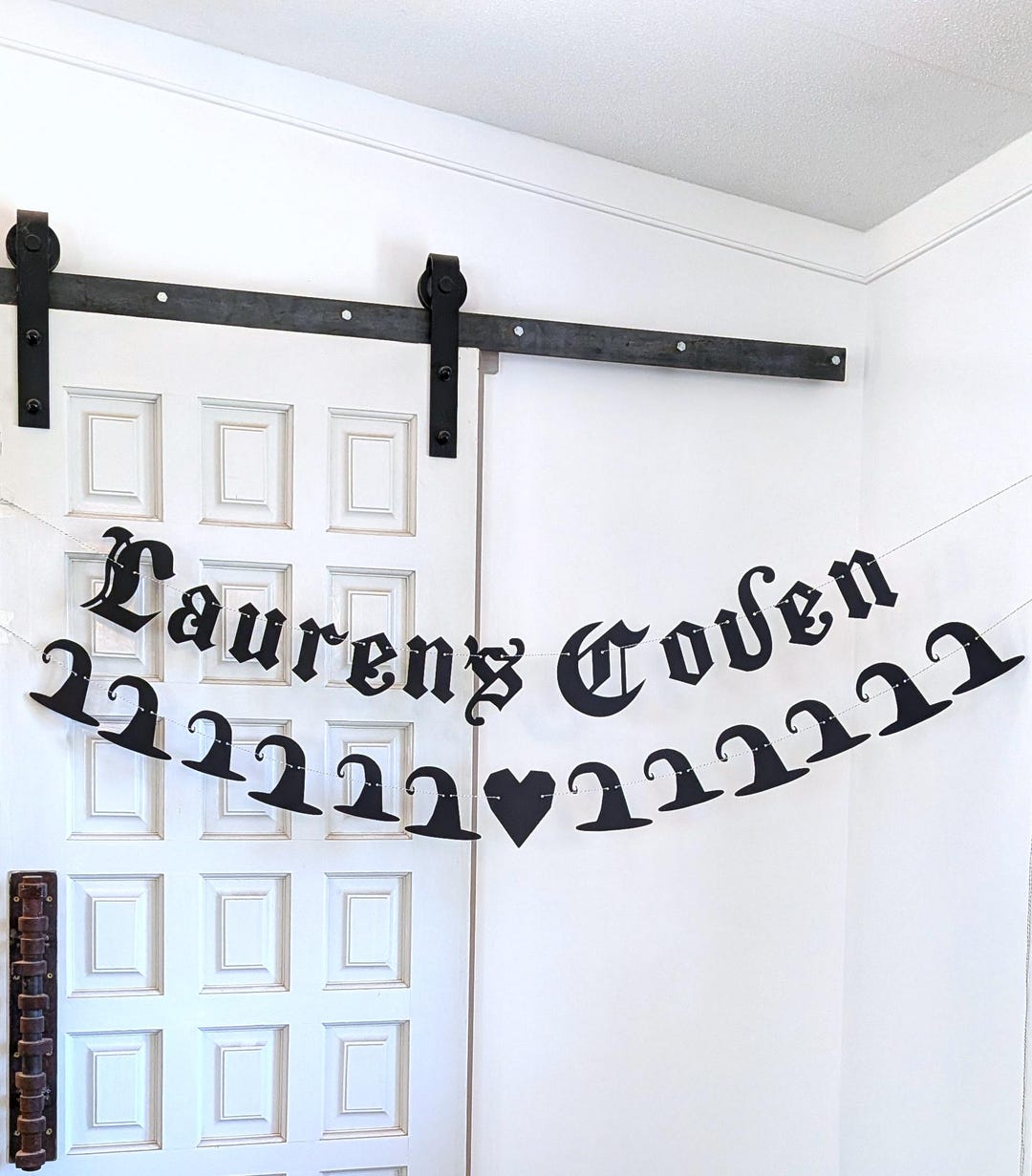 Custom Name Coven/koven Bachelorette Party Banner - Old English Font ...