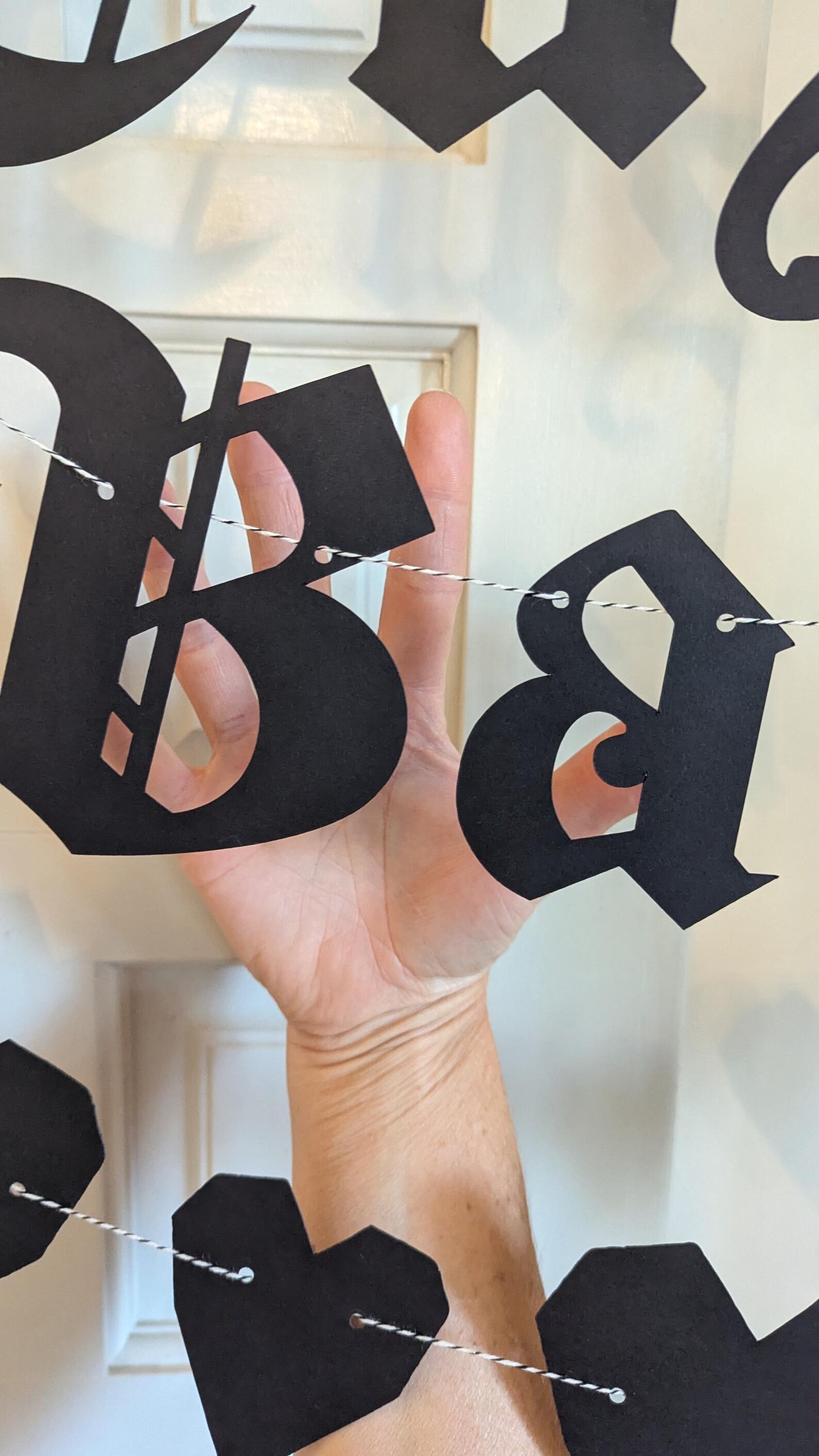 Custom Goth Banner - Blackletter, Old English - Personalized & Pre ...