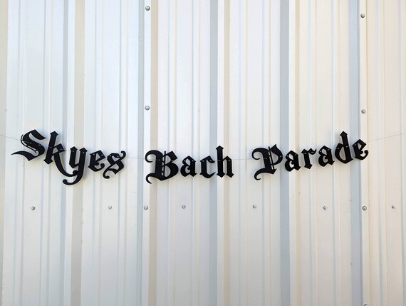Custom Bach Parade Banner Goth Bridal Shower Bachelorette - Etsy UK