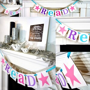 Teacher Gift / Read Sign / Garland / Classroom Decor / Girl Themed ...