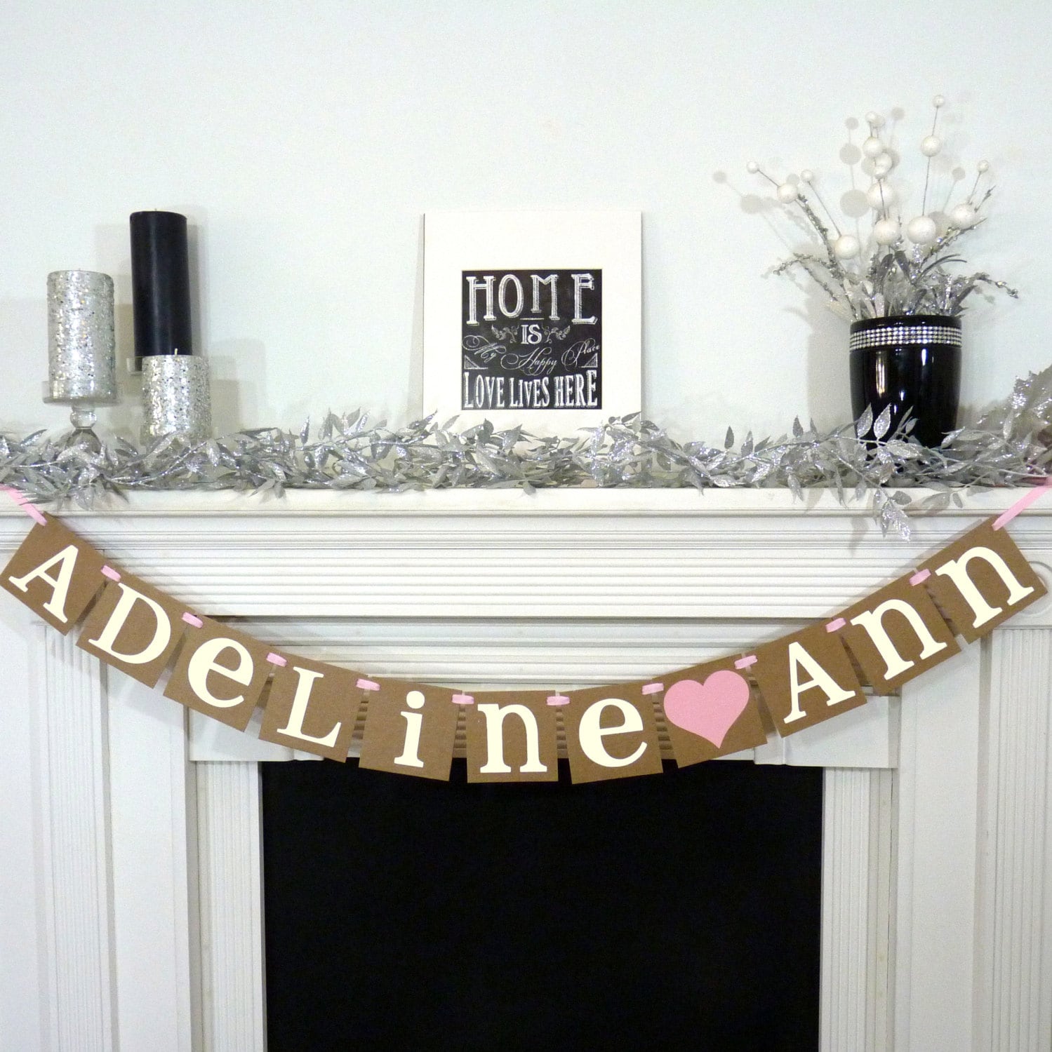 Custom Name Banner / Kids Room Decor / Childs Name / | Etsy