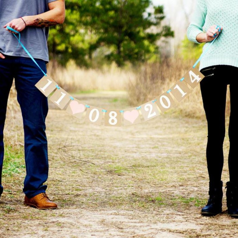 Save the Date Banner - Etsy