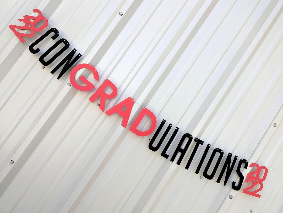 Congratulations 2025 Banner ∙ Graduation Sign ∙ Graduation Party Decor ...