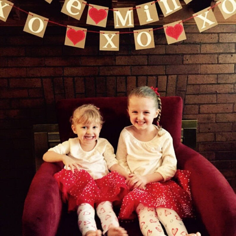 Valentine's Decoration Banner / BE MINE Decor / Valentine Banner ...