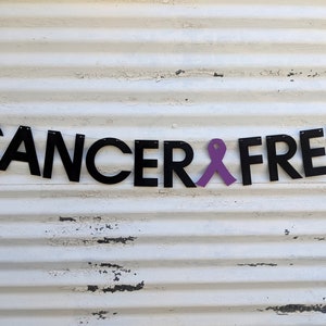 Cancer Free Banner ∙ Beat Cancer Banner ∙ Cancer Free Party ∙ Cancer ...