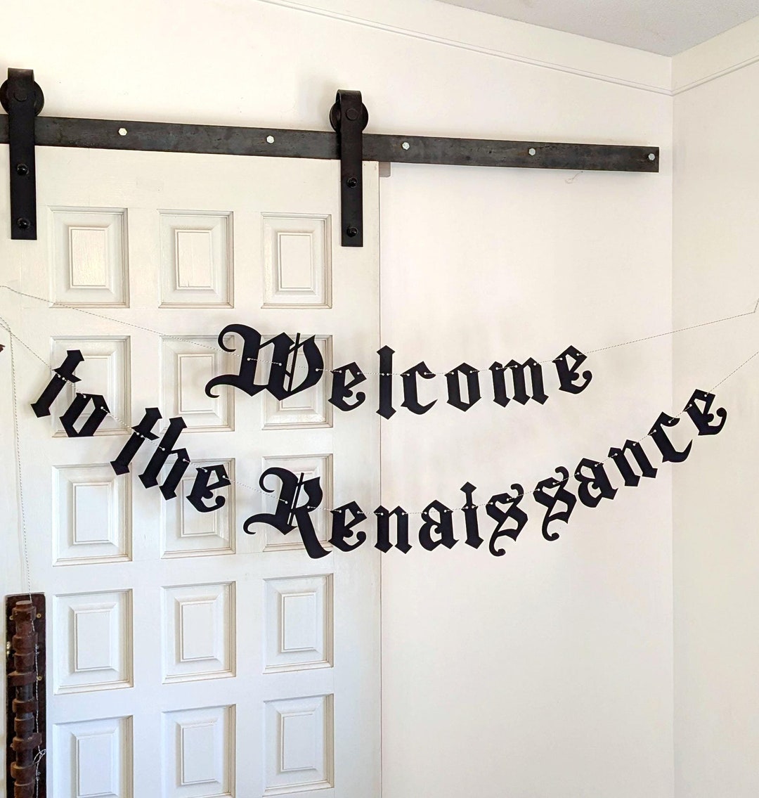 Welcome to the Renaissance Banner / Renaissance Bachelorette Party ...