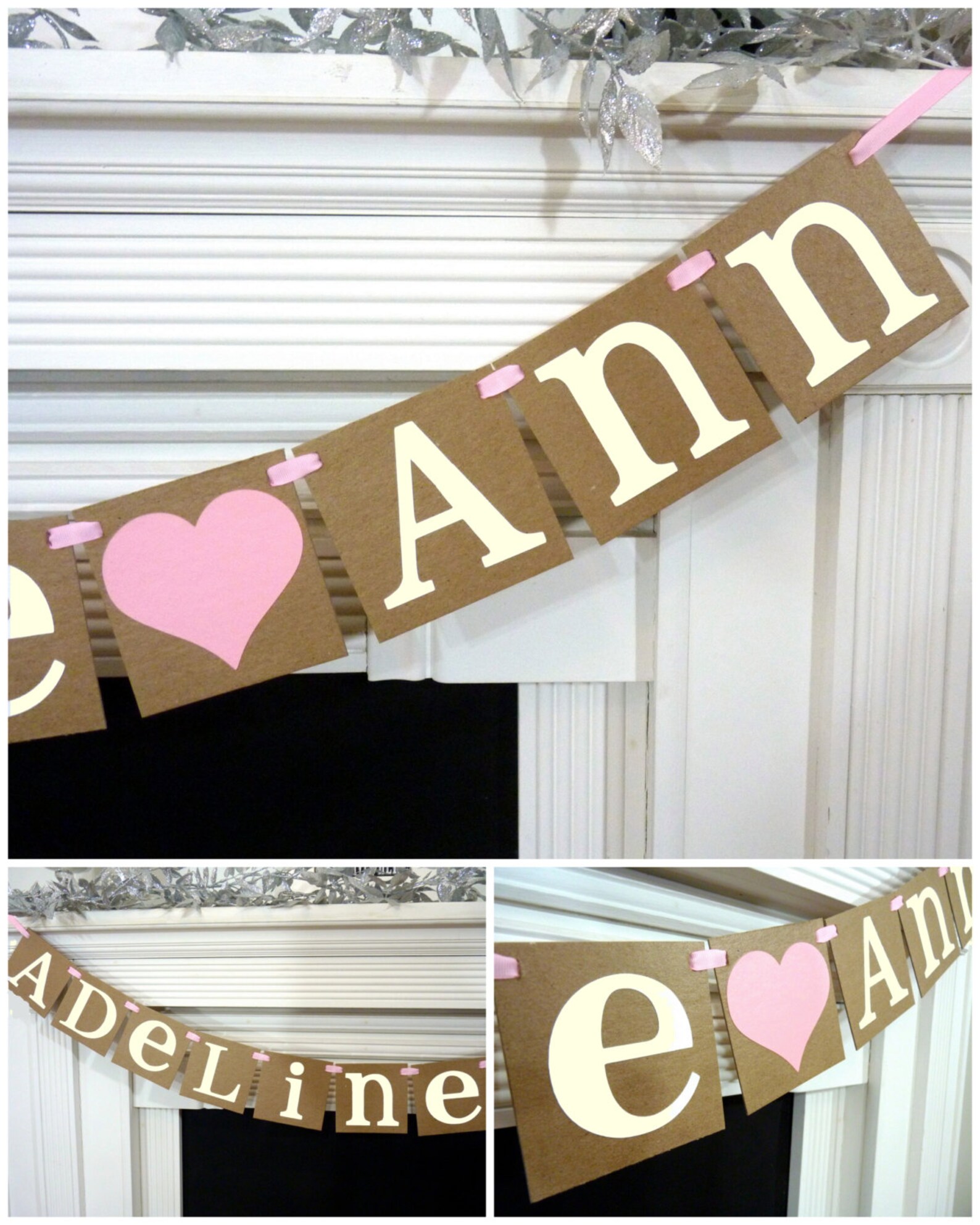 Custom Name Banner / Kids Room Decor / Childs Name / | Etsy