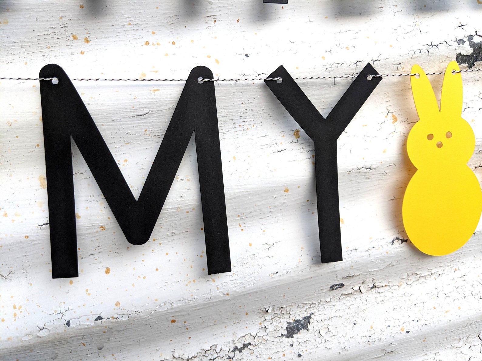 Happy Easter Banner ∙ Chillin With My PEEPS Banner ∙ Happy Easter ...