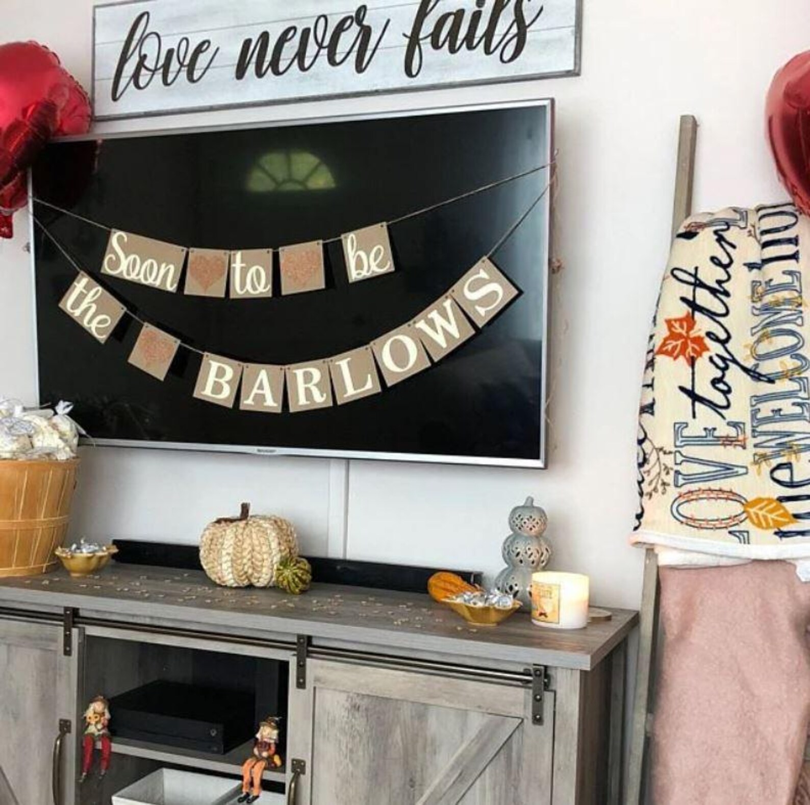 Bridal Shower Banner - Engagement Banner - Bride to Be - Soon to Be ...