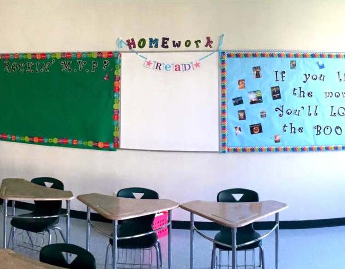 Teacher Gift / Read Sign / Garland / Classroom Decor / Girl Themed ...