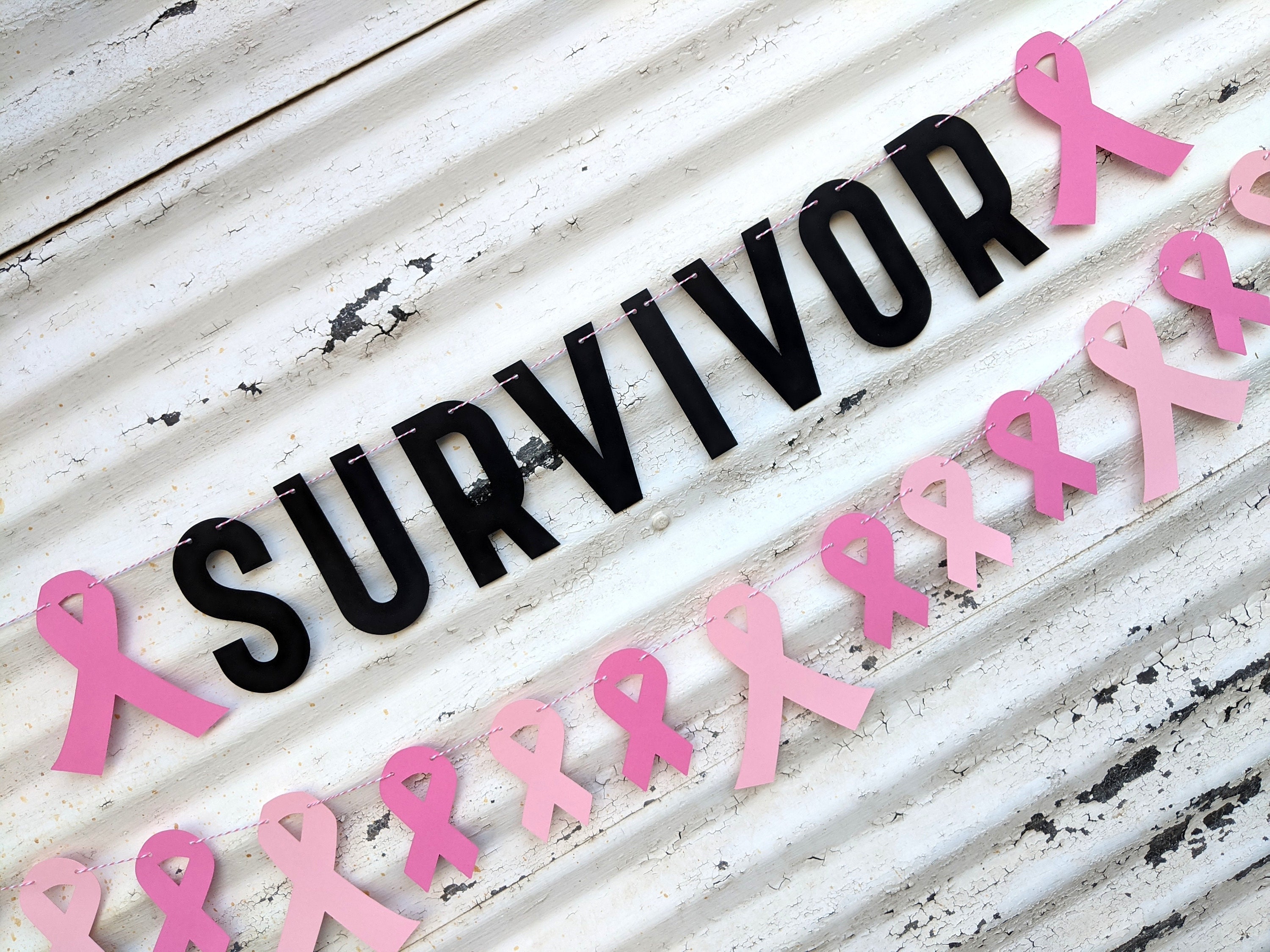 SURVIVOR Banner ∙ Beat Cancer Banner ∙ Cancer Free Party ∙ Cancer ...