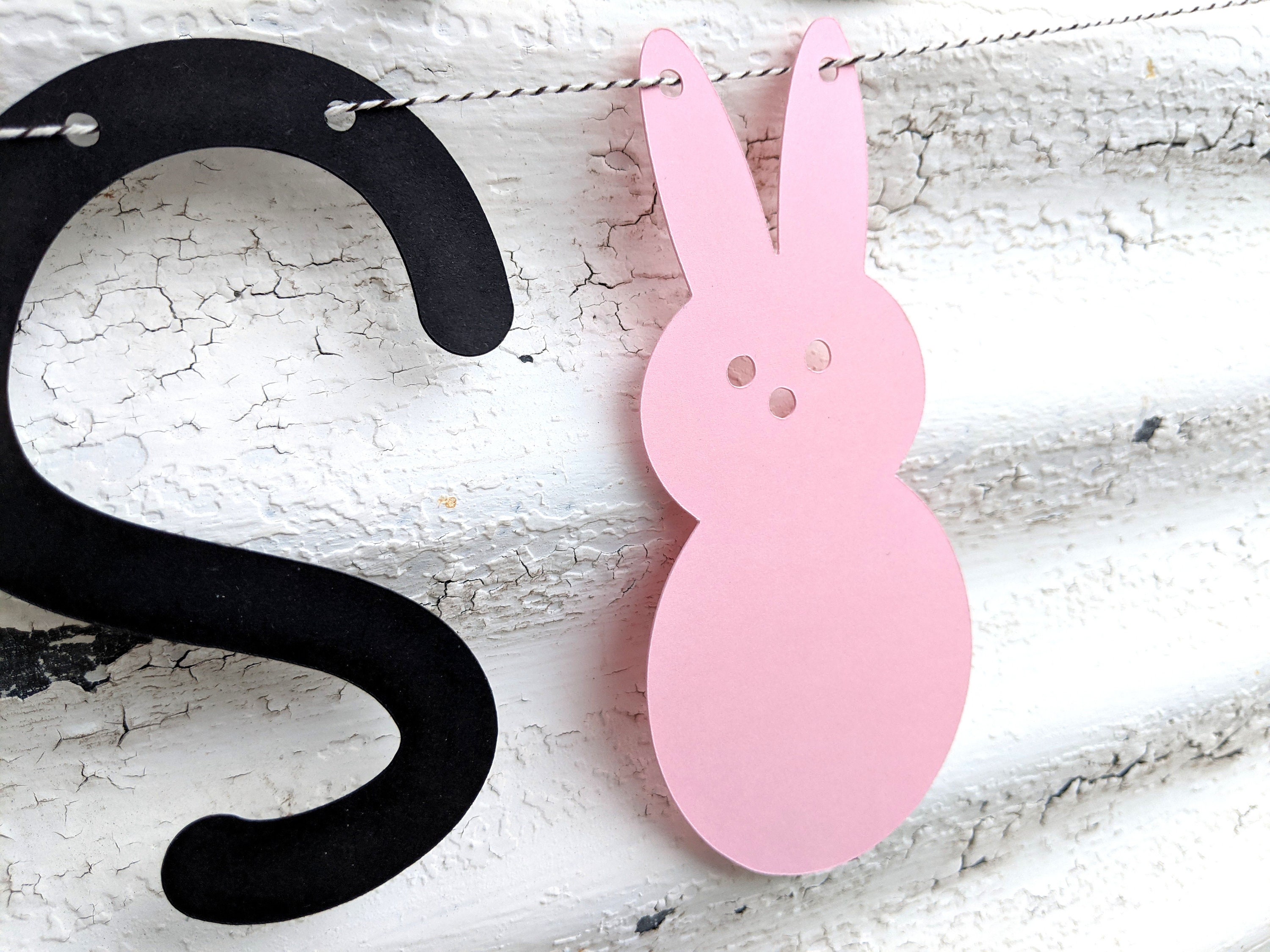 Happy Easter Banner WELCOME PEEPS Banner Happy Easter - Etsy