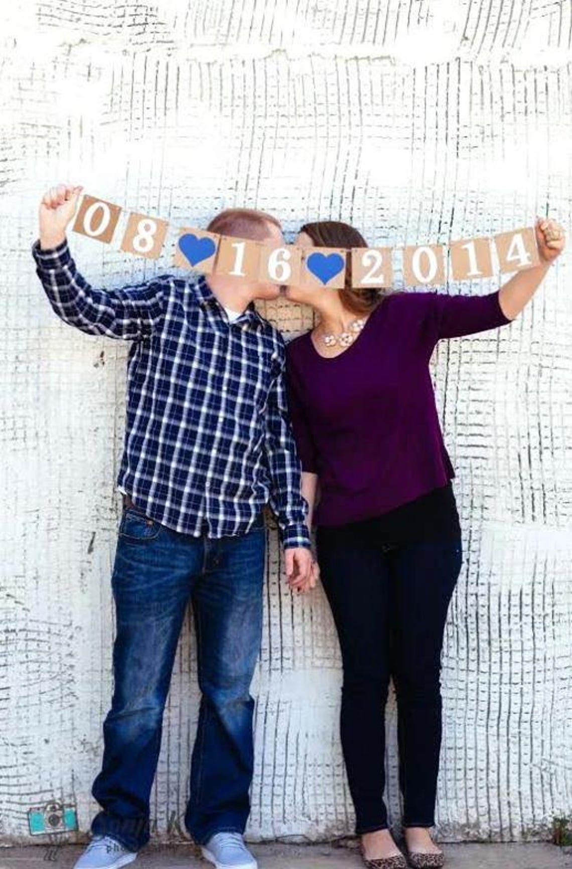 Save the Date Banner / Wedding Garland / Save the Date Props / Diy ...