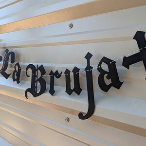 La Bruja Banner ∙ the Witch Banner ∙ Gothic Letters ∙ Emo Banner ∙ Old ...
