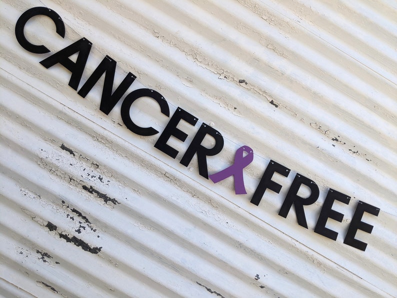 Cancer Free Banner ∙ Beat Cancer Banner ∙ Cancer Free Party ∙ Cancer ...