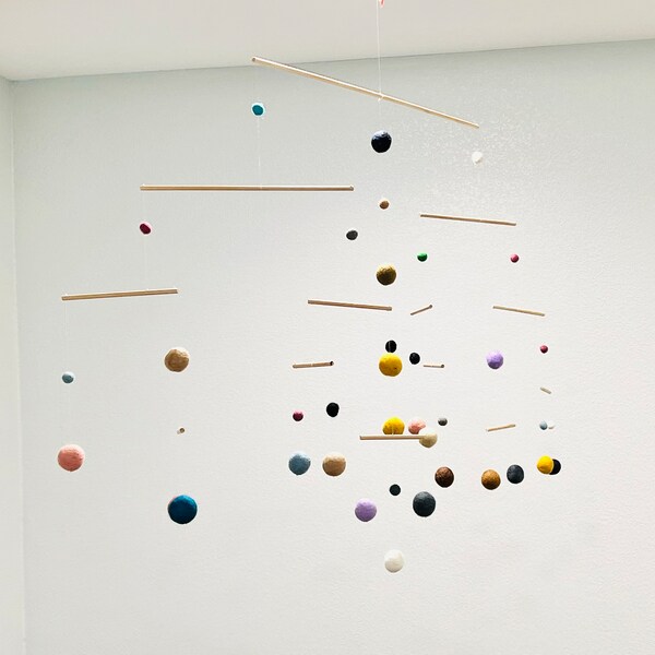 Modern Baby Mobile - Etsy