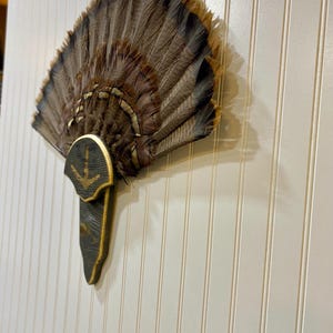 Wooden Turkey Fan Mount. Turkey Trophy Display - Etsy