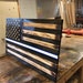 36x20 Thin White Line EMS Flag - Etsy