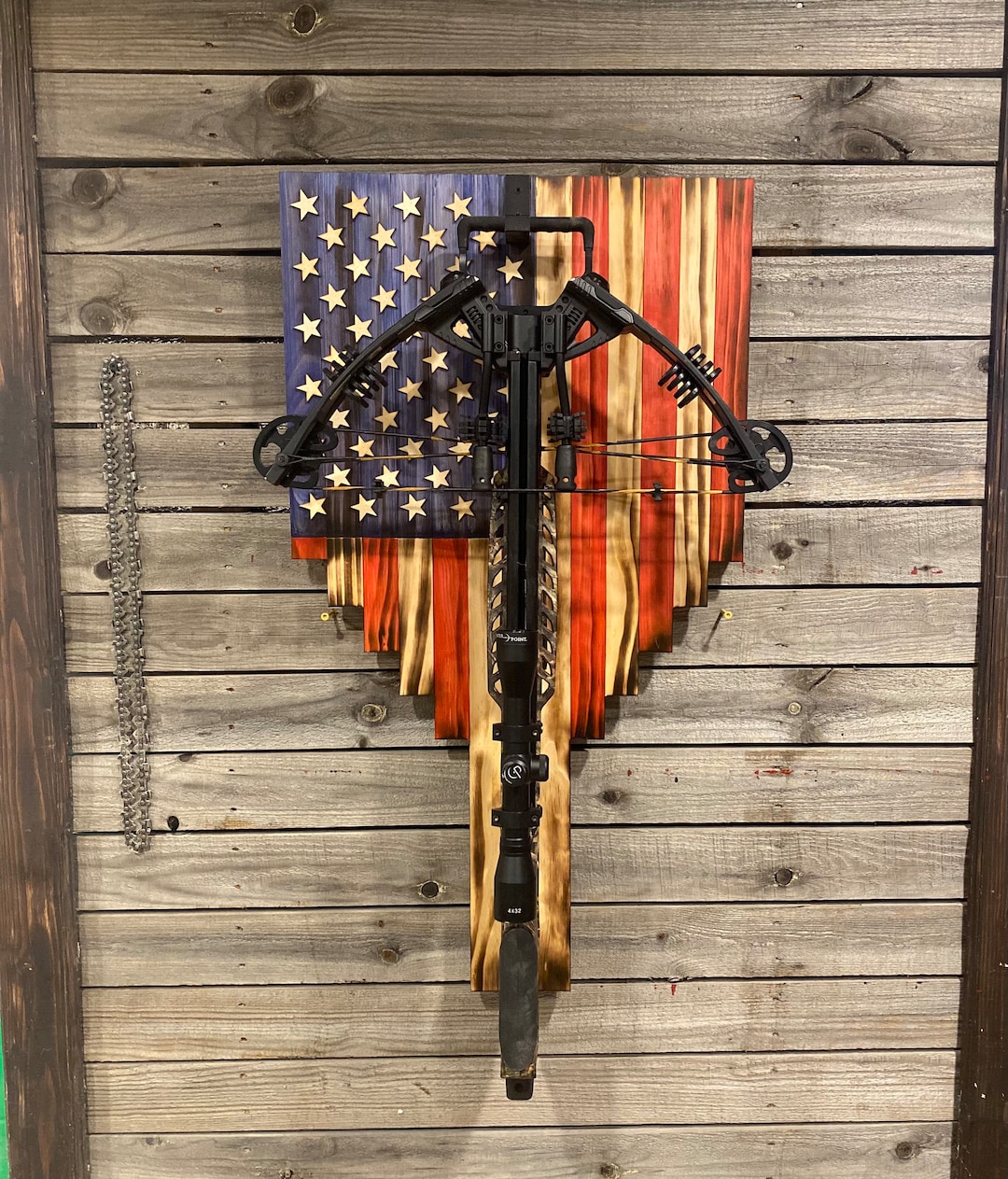 36”x19” Crossbow Hanger Mount Flag. Cross Bow Holder for Hunters - Etsy