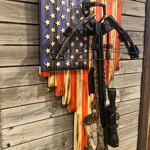 36”x19” Crossbow Hanger Mount Flag. Cross Bow Holder for Hunters - Etsy