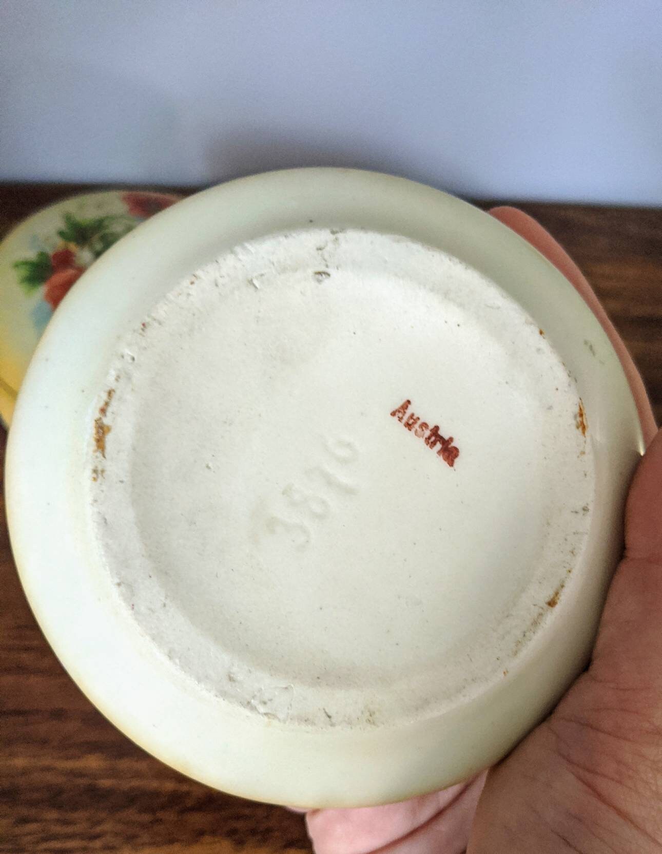 Vintage Vanity Set Porcelain Container Austrian Vanity Jar | Etsy