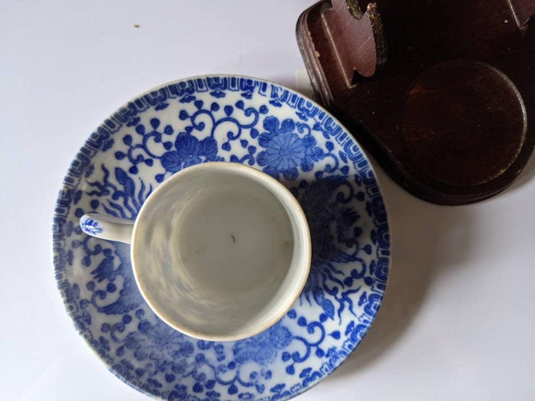 Vintage Phoenix Bird, Phoenix China, Chinoiserie, Cup and Saucer, China ...